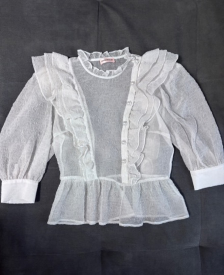 CUSTOMMADE providna bela kosulja NOVA