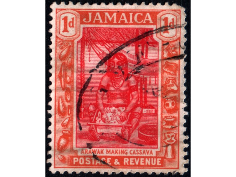 kt665p 1920-1 Jamaica Mi78(-o-)1od10
