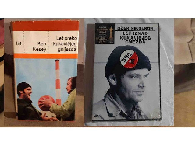LET PREKO (IZNAD) KUKAVIČJEG GNIJEZDA ( knjiga i DVD )