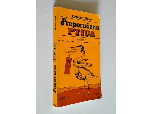 Preporučena ptica - Zvonimir Balog