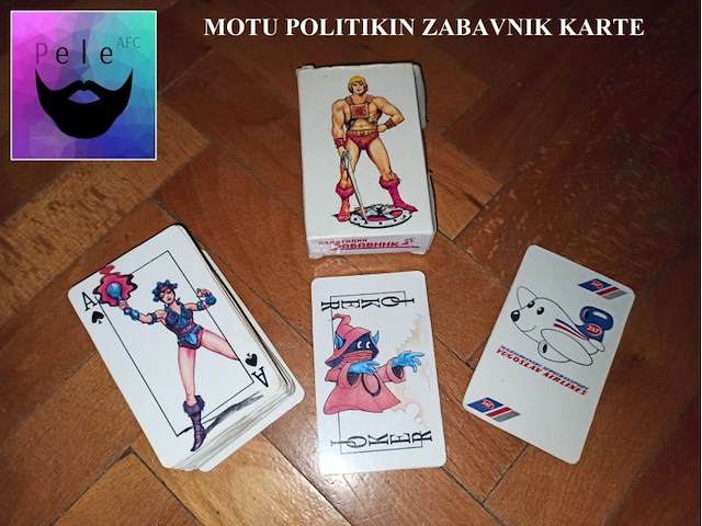 EX YU Masters of the Universe karte Politikin Zabavnik