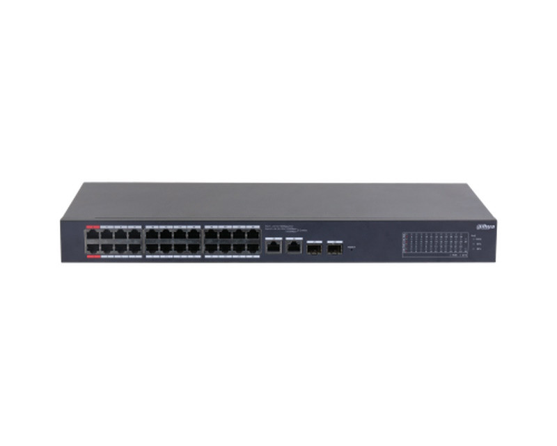 DAHUA_ - CS4226-24ET-240 26-Port Cloud Managed Desktop Switch with 24-Port PoE