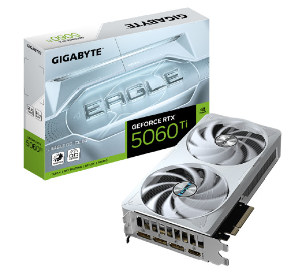 GeForce RTX 5060 Ti EAGLE OC ICE 8GB ( GV-N506TEAGLEOC ICE-8GD )