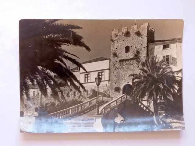Korčula - Hrvatska - Putovala 1961.g -