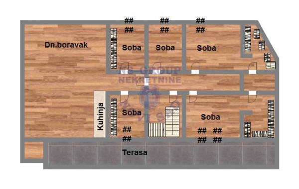 Četvoroiposoban stan na prodaju, 125m2, 352.370€