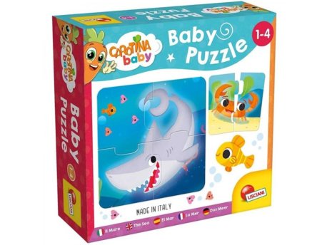 LISCIANI Puzzle Carotina baby Morske životinje