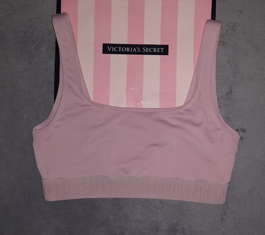 Victoria secret puder roze top/brus 75B NOVO!%