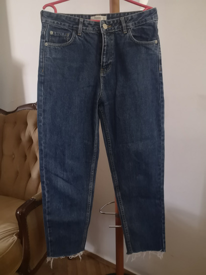 Mango mom fit farmerke