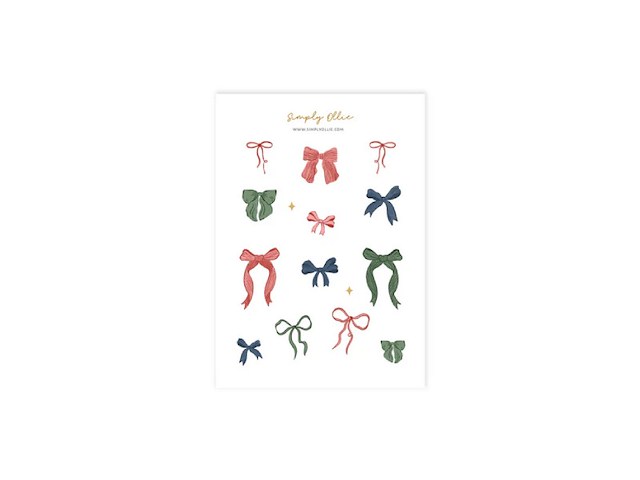 Stikeri - Mini Bows