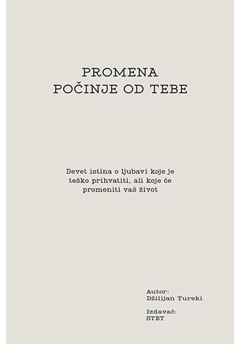 Promena počinje od tebe- S Džilijan Tureki