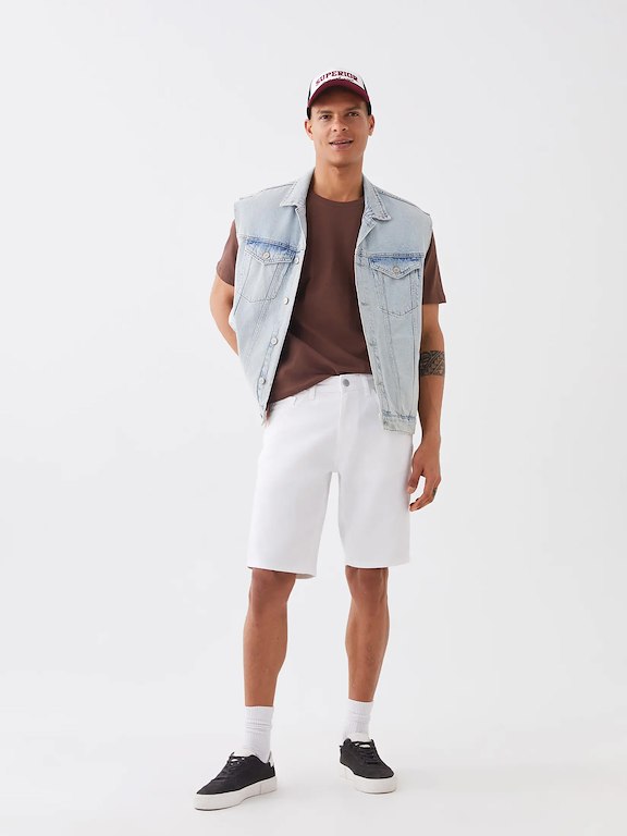 LC Waikiki Muški teksas šorc S35589Z8-844, Beli