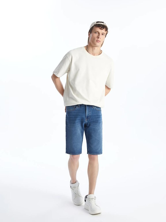 LC Waikiki Muški teksas šorc S44157Z8-H45, Indigo