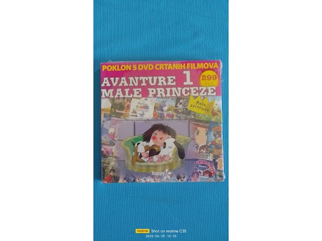 5 DVD CRTANIH FILMOVA AVANTURE MALE PRINCEZE 01