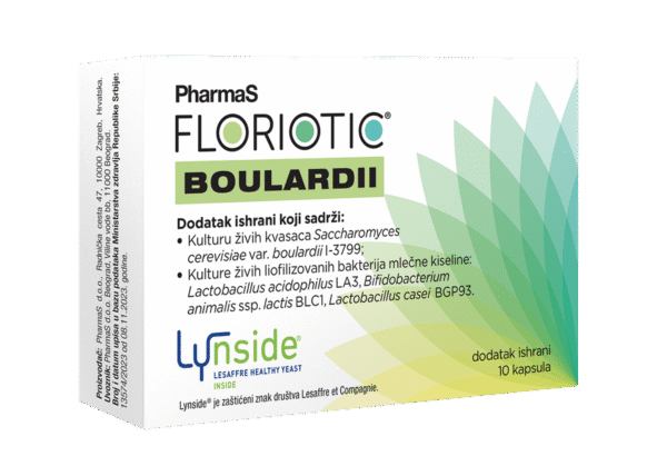 PharmaS FLORIOTIC® BOULARDII, 10 kapsula