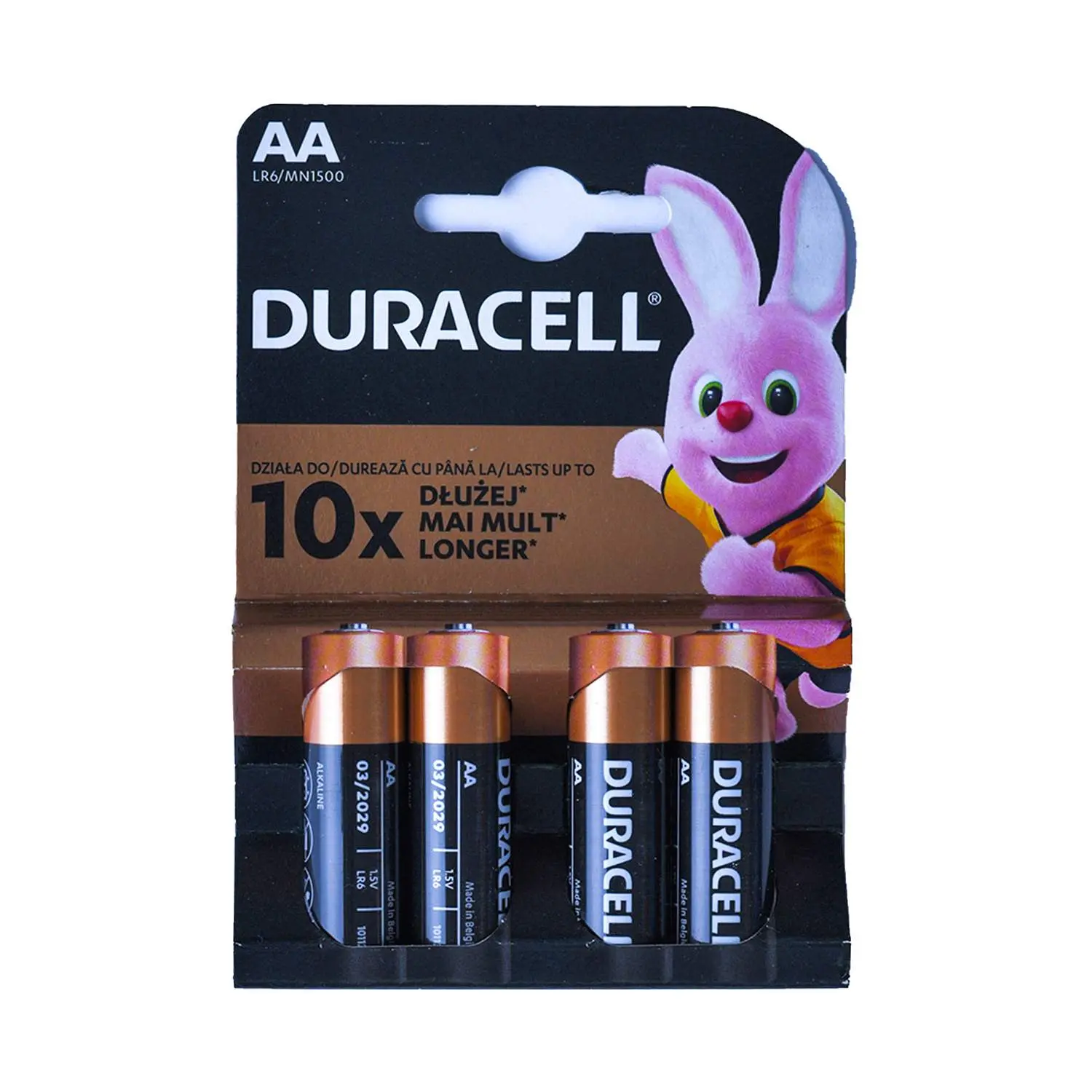 Duracell Baterija AA, LR6, 1.5V, 4 komada