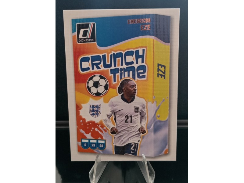 EBERECHI EZE - Engleska Panini FIFA Donruss Crunch Time