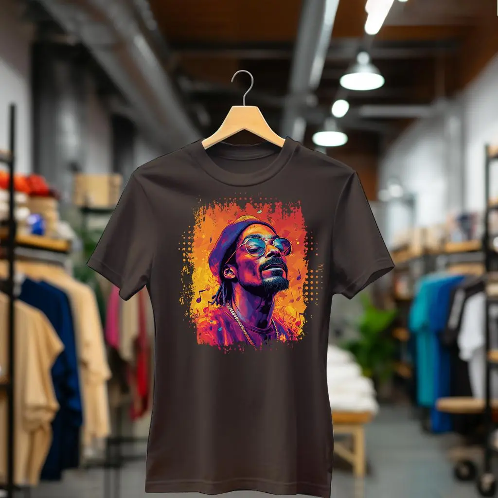Camiseta Majica sa štampanim printom Cam 794, Ženska, Čokolada