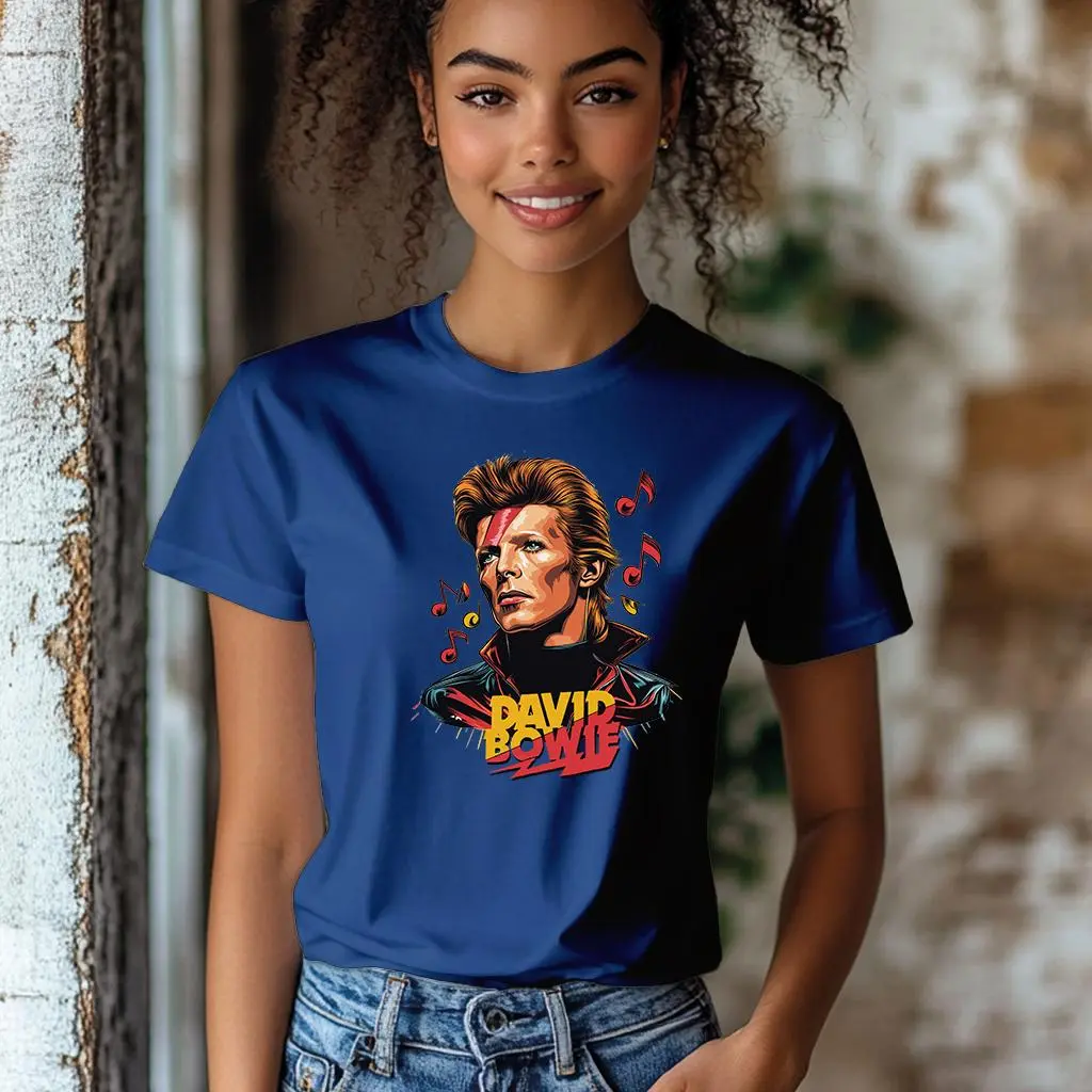 Camiseta Majica sa štampanim printom Cam 798, Ženska, Borovnica