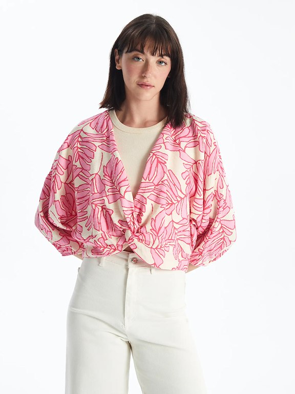 LC Waikiki Ženska bluza S4II98Z8-LT9, Roze