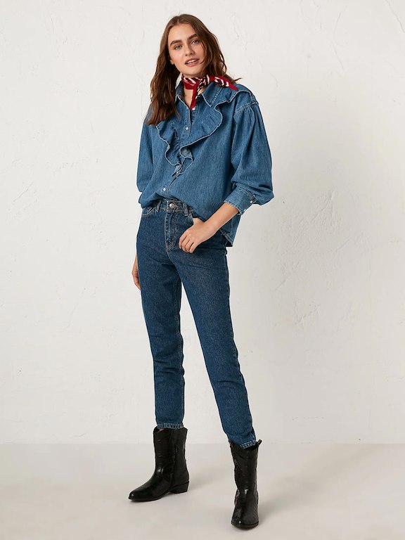 LC Waikiki Ženske farmerke 0WDC18Z8-507, Indigo