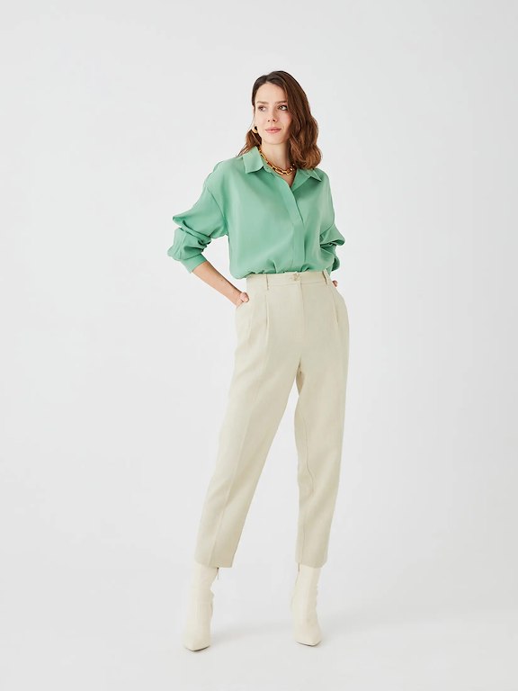 LC Waikiki Ženske pantalone S39813Z8-SSC, Bež
