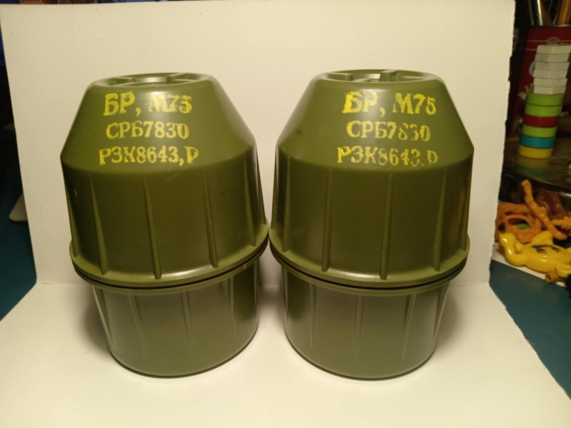 Kutije za ručnu bombu RB M75 2 komada