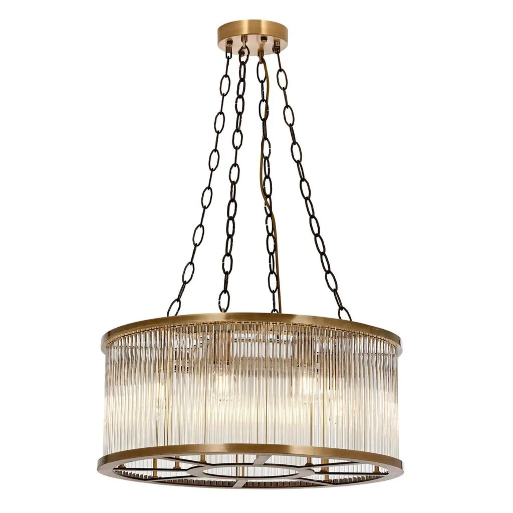 Opviq Luster Av-1866-E65, 100x65cm, Zlatne boje