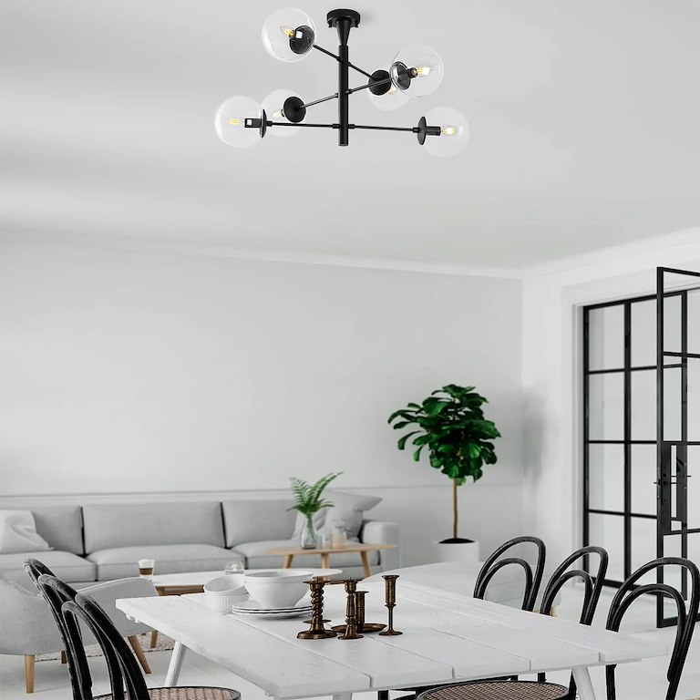 Opviq Luster Arge-10172, 75x75x40 cm, 6x E14, 40W