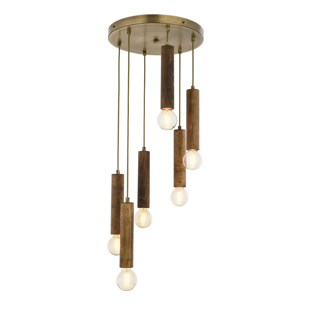 Opviq Luster Av-1651-6Et, 130x40cm, Zlatno-smeđe boje