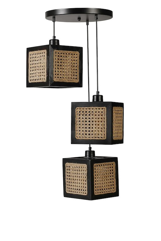 Opviq Luster Kumsal, 70 cm, Crni