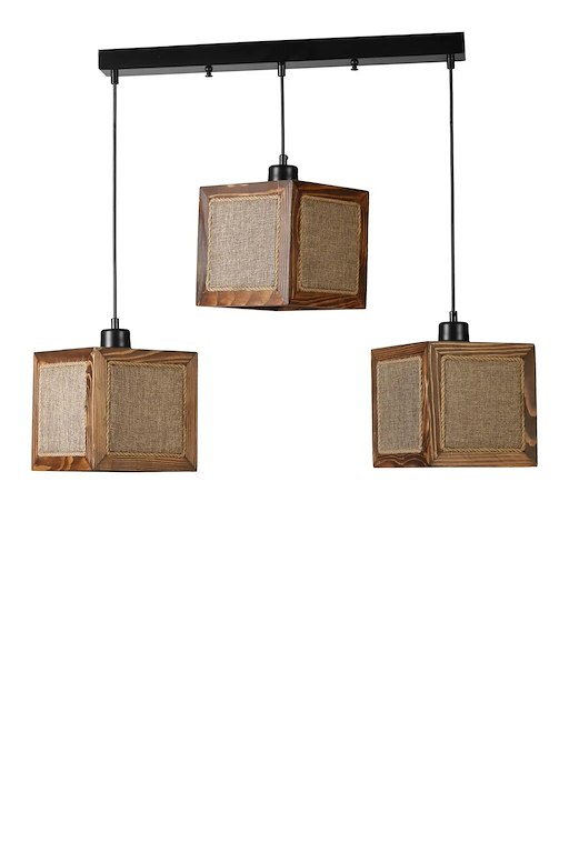 Opviq Luster Kumsal, 70cm, E27, 40W, Braon
