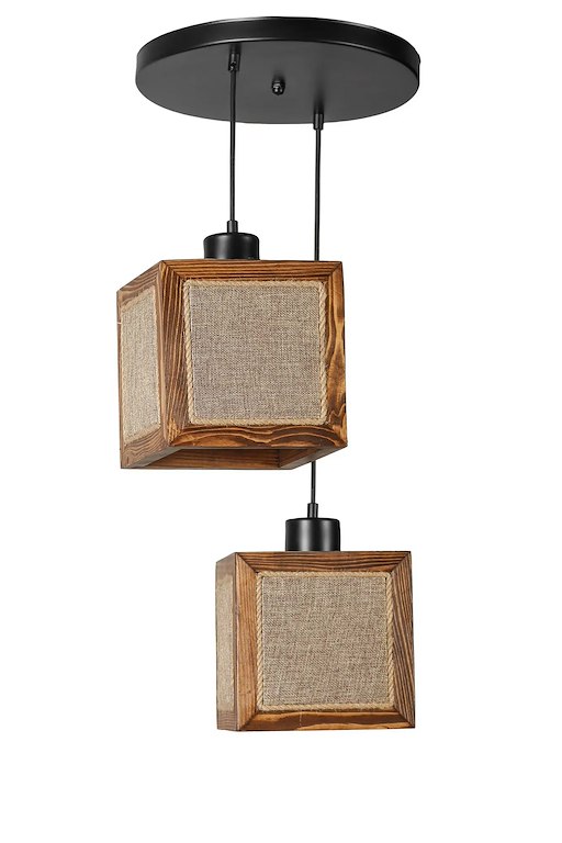 Opviq Luster Kumsal, E27, 70 cm, Smeđi