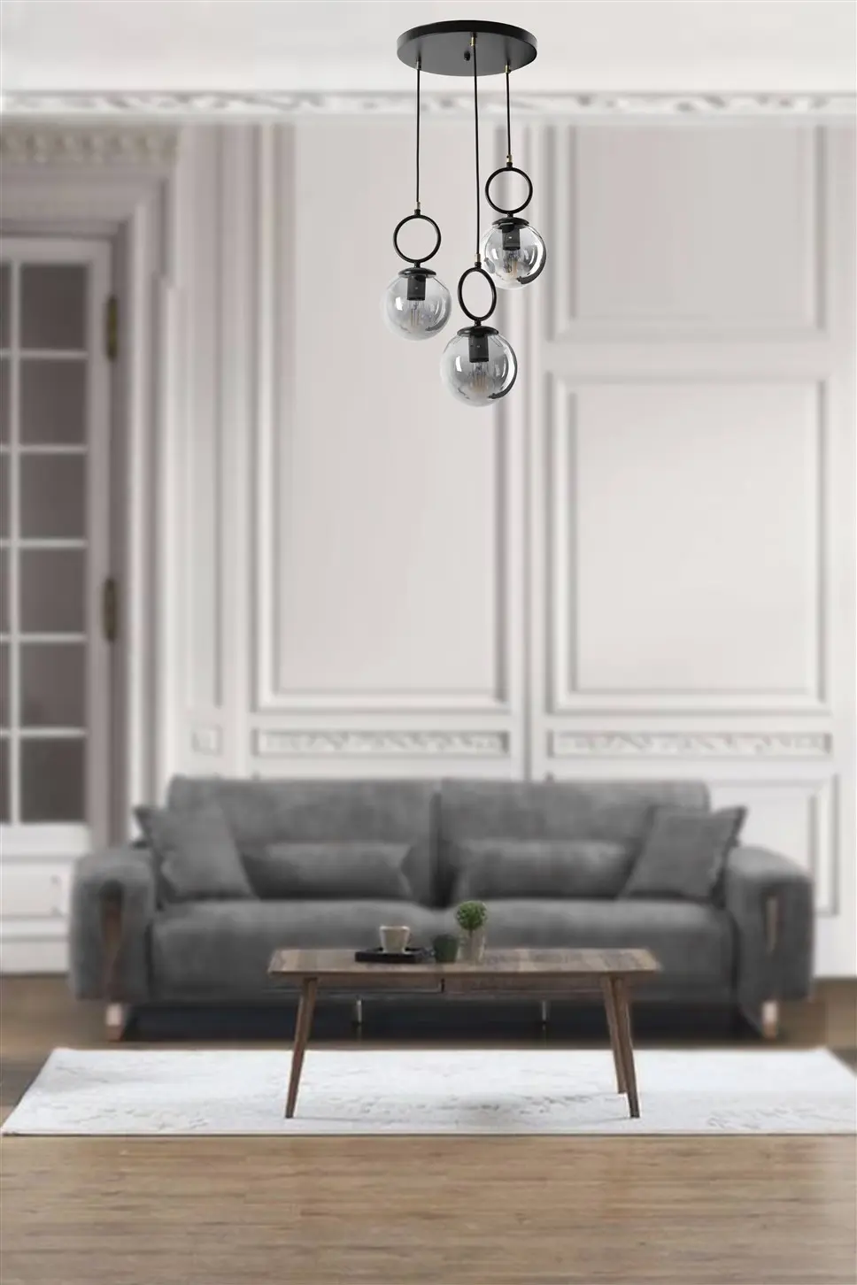 Opviq Luster Morino, 70cm, 30 cm, E27