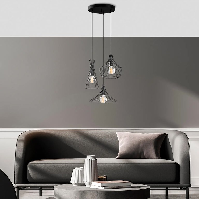 Opviq Luster Mezopotamya-N-1300, 55 cm, 3xE27