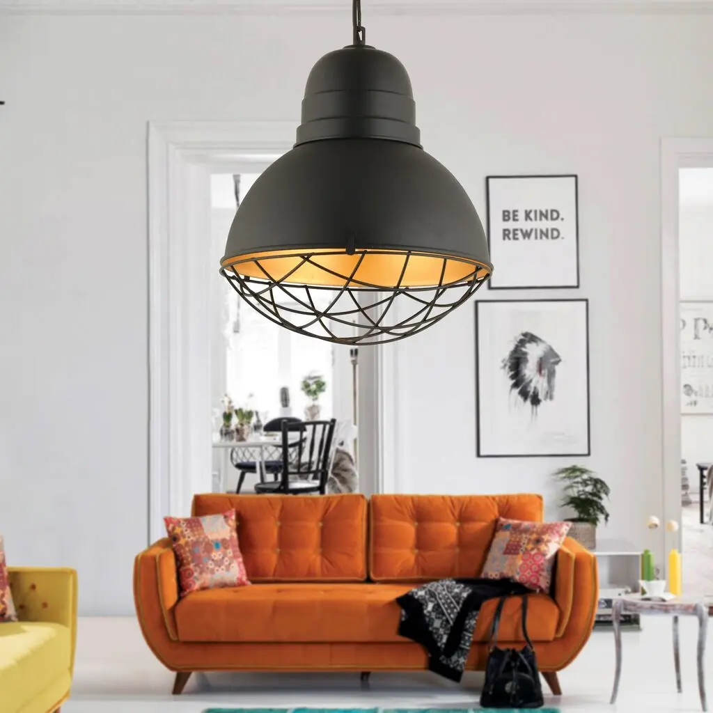 Opviq Luster RT-23, Ø30, 30cm, IP20, Crni