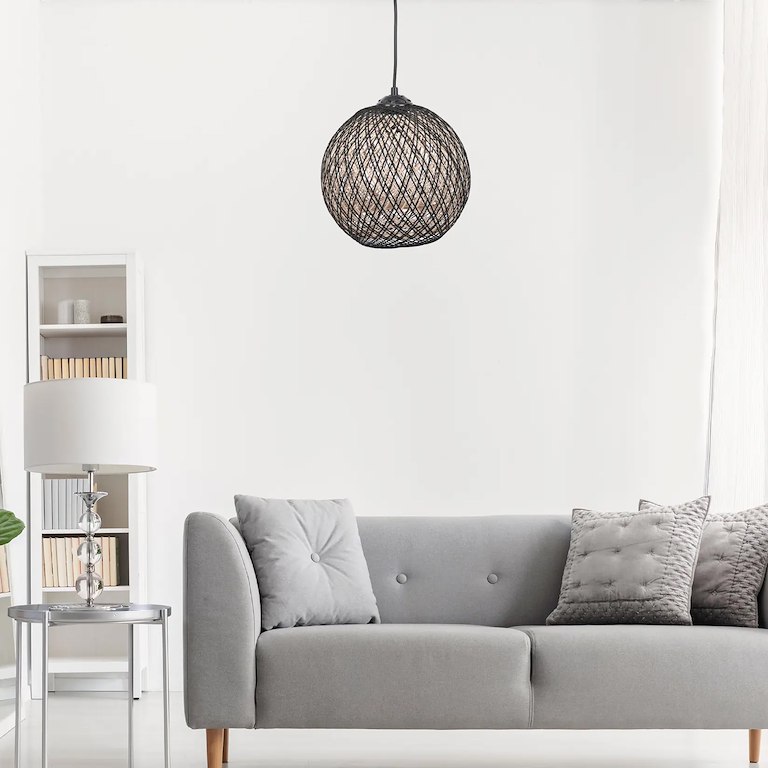 Opviq Luster 190, 55cm, E27, 40W, Crni