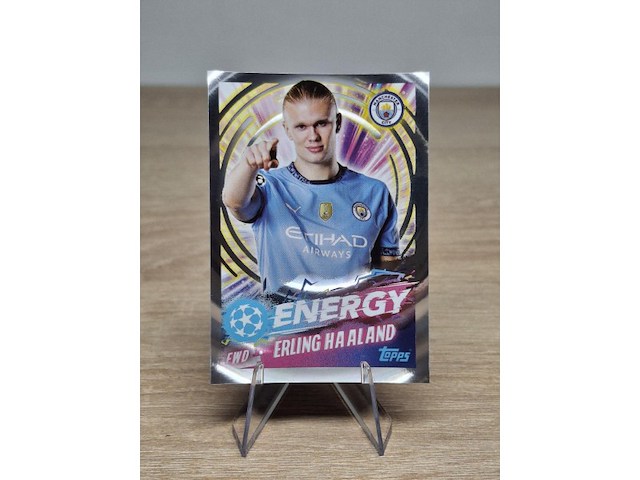 Topps CL 2024/25 Energy 523 Haaland