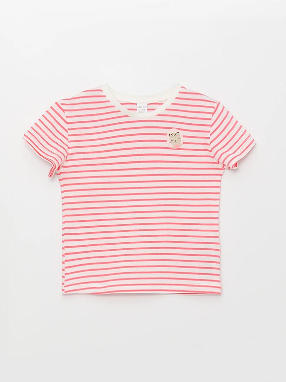 LC Waikiki Majica za devojčice S35143Z1-LHK, Roze