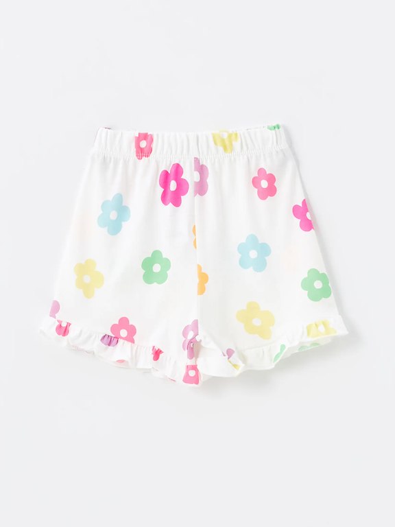 LC Waikiki Šorc za devojčice S4NU16Z1-LT4, Roze
