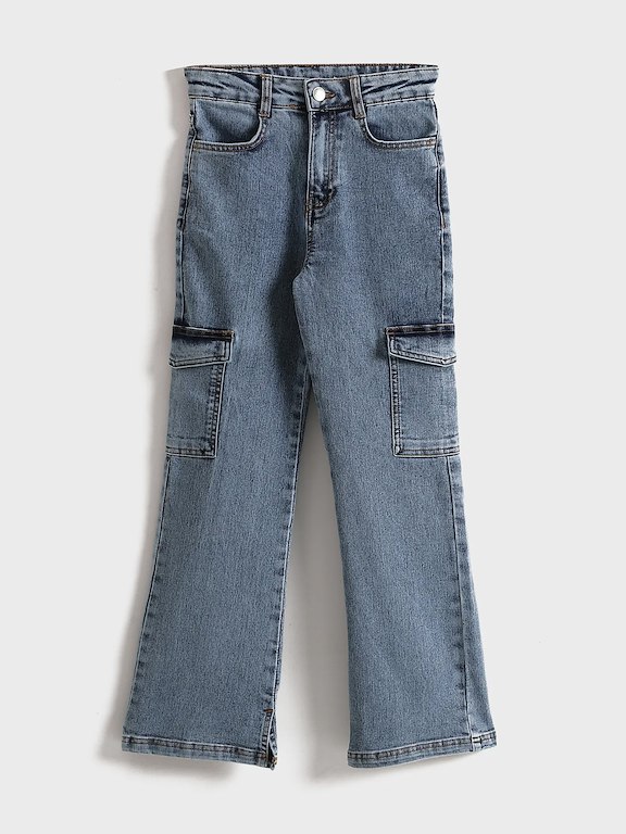 LC Waikiki Farmerke za devojčice S4ED52Z4-V2T, Plave