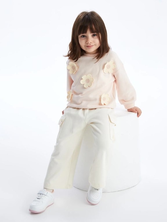 LC Waikiki Pantalone za devojčice S4AI69Z1-LXE, Bež