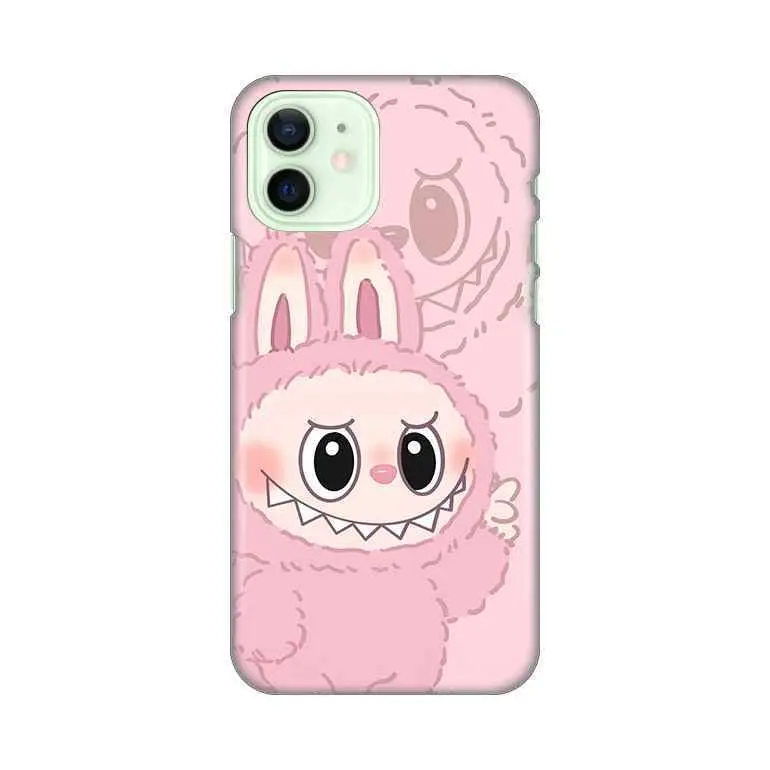 Maska silikon Print za iPhone 12/12 Pro La Bubu Pink