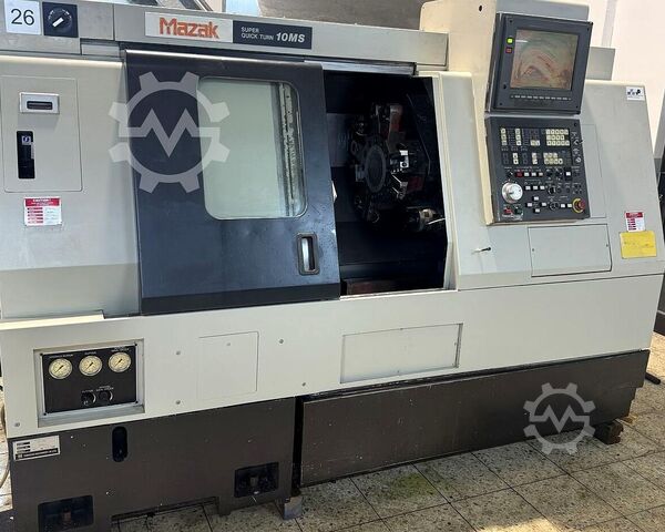 CNC lathe
Mazak SQT 10 MS