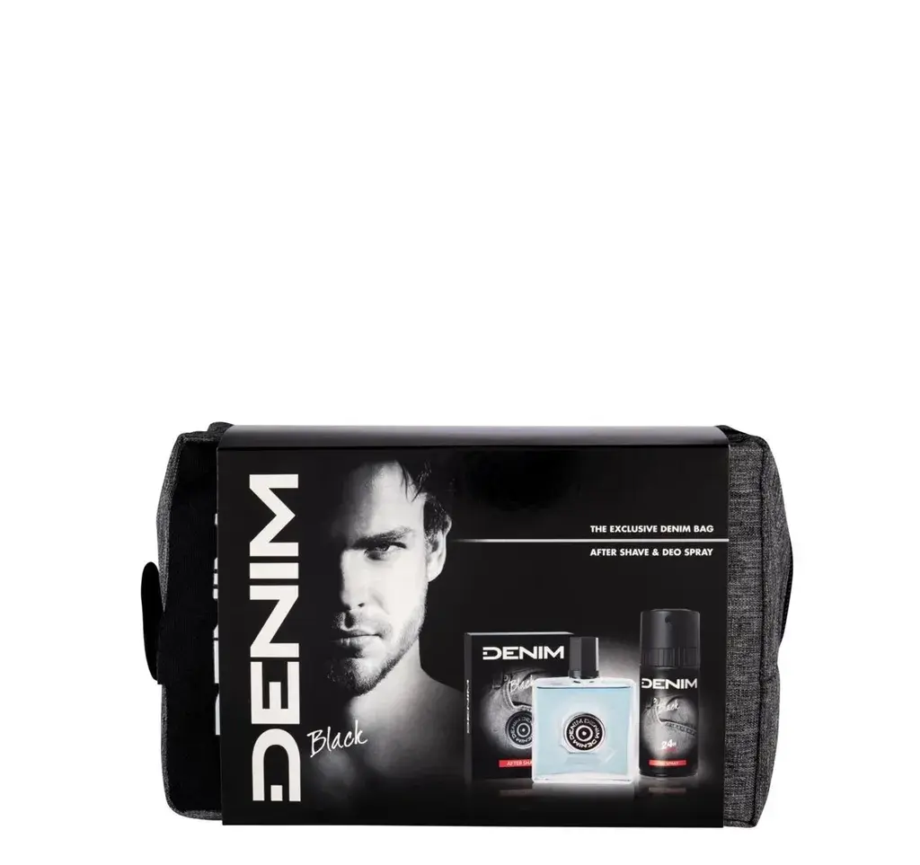 Denim Muški kozmetički set Black