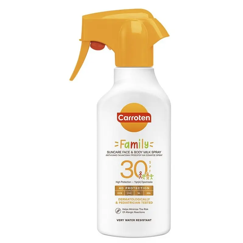 Carroten Mleko za zaštitu od sunca Family, SPF30, 270ml
