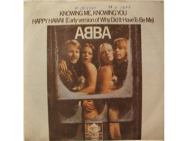 ABBA – Knowing Me, Knowing You (singl)