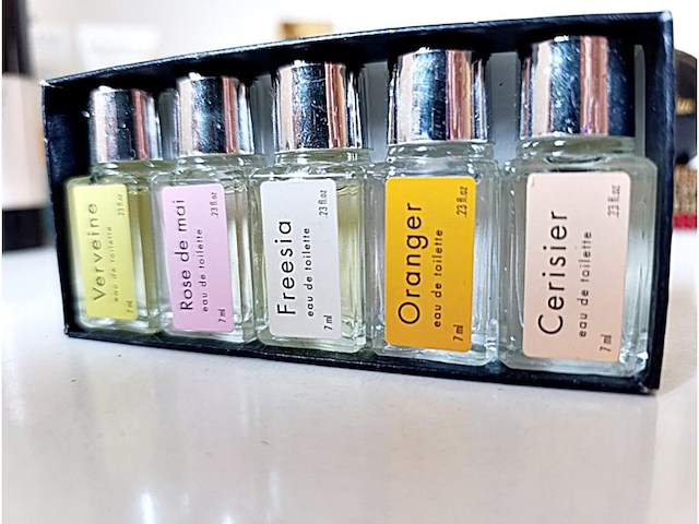 FRAGONARD set parfema 5x7ml