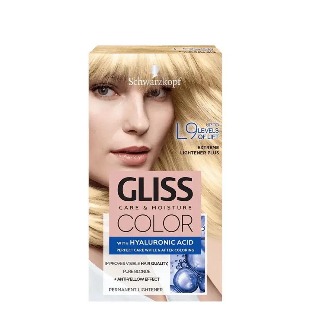 Schwarzkopf Farba za kosu sa ekstremnim izbeljivačem Gliss L9