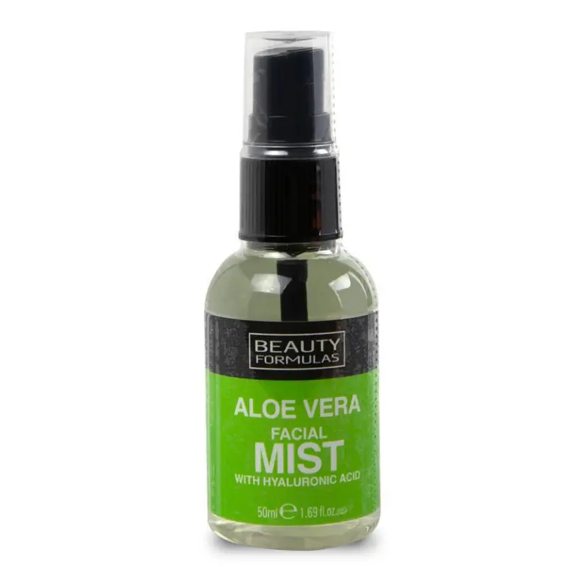 Beauty Formulas Sprej za lice, Aloe Vera & Hyaluronic, 50ml