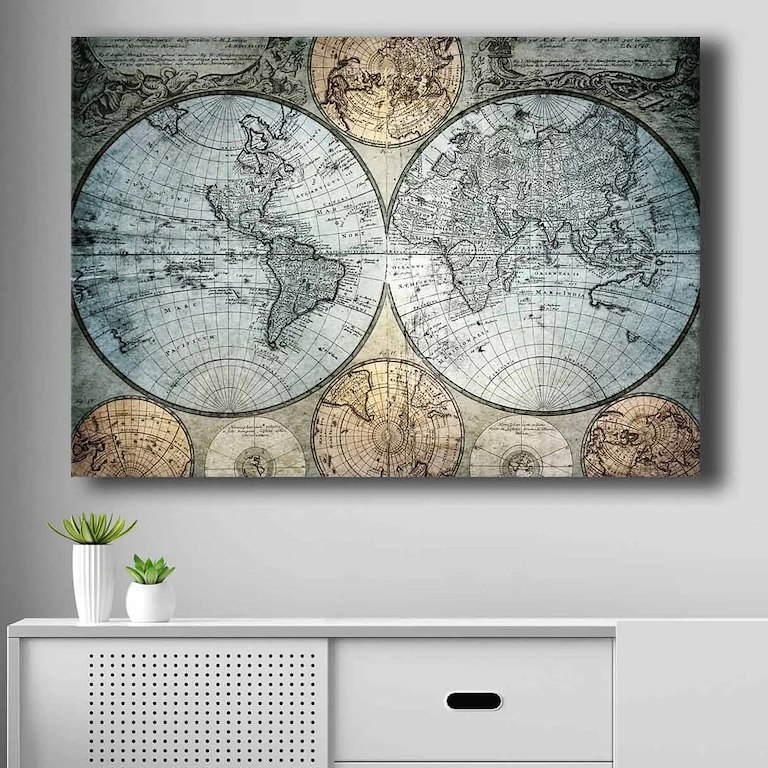 Wallity Slika na platnu 70x100cm